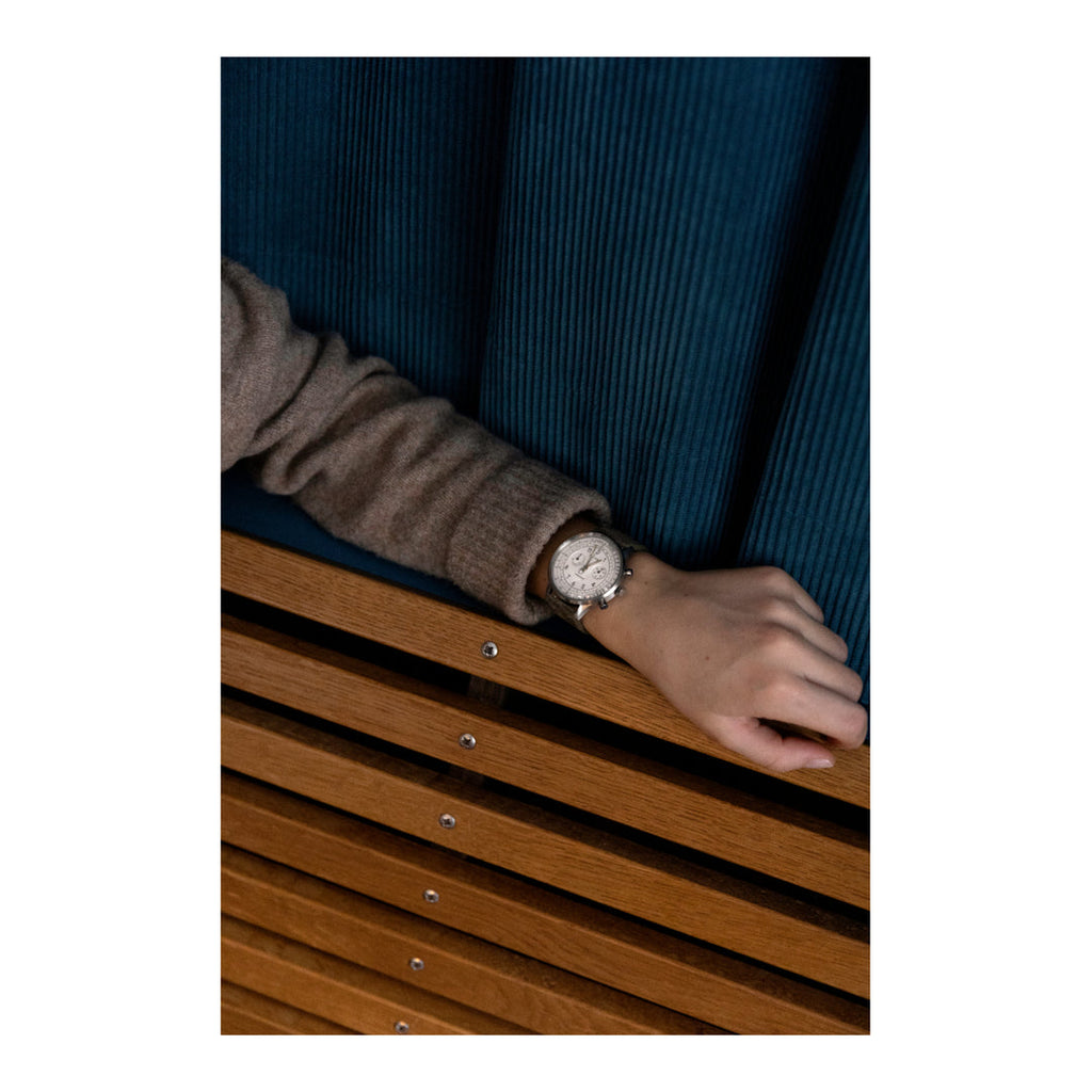 Multiscale in White with gilt markers – The Accessory Circle by X Terrace