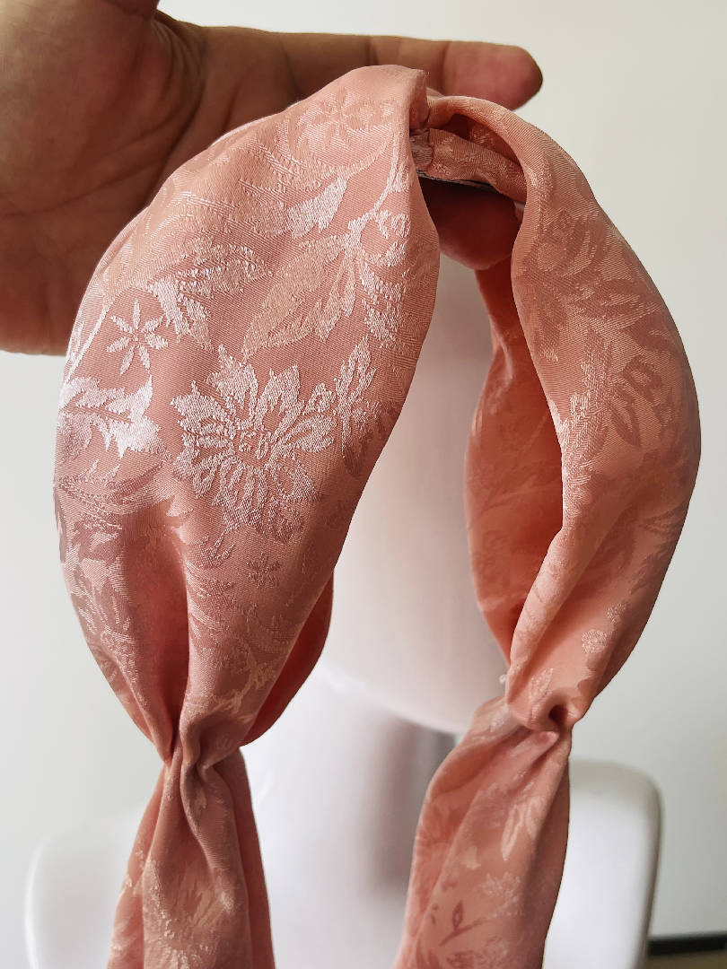 Pretty Gypsy head scarf peachy pink | The accessory circle – The ...