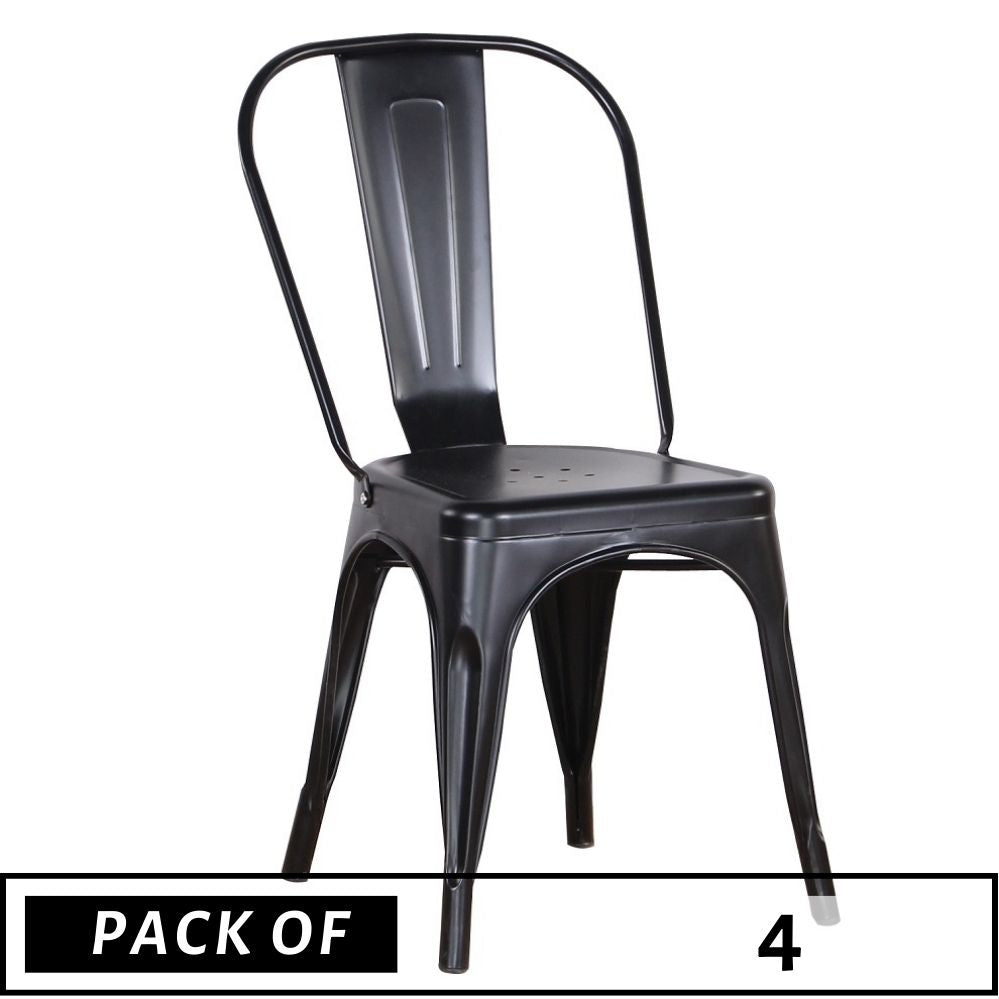 Pack Of Industrial Long Metal Chairs – The Accessory Circle by X Terrace