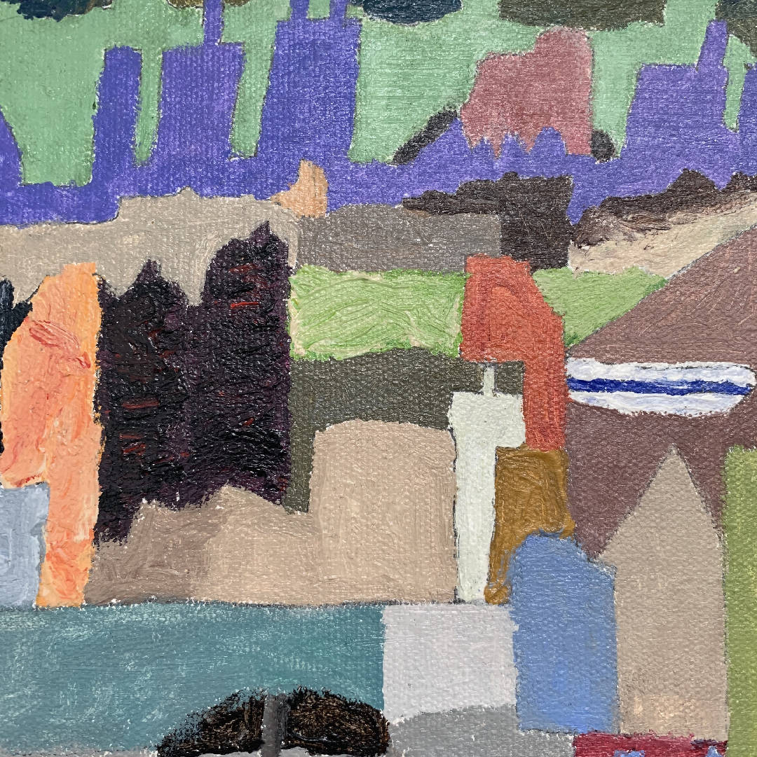 Impressionism Cityscape Architecture Painting Art|The Accessory Circle ...
