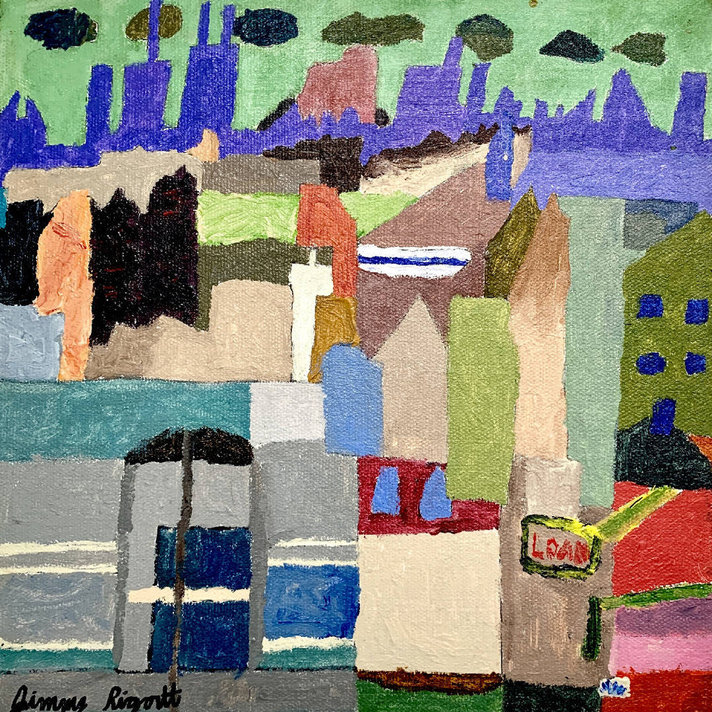 Impressionism Cityscape Architecture Painting Art|The Accessory Circle ...