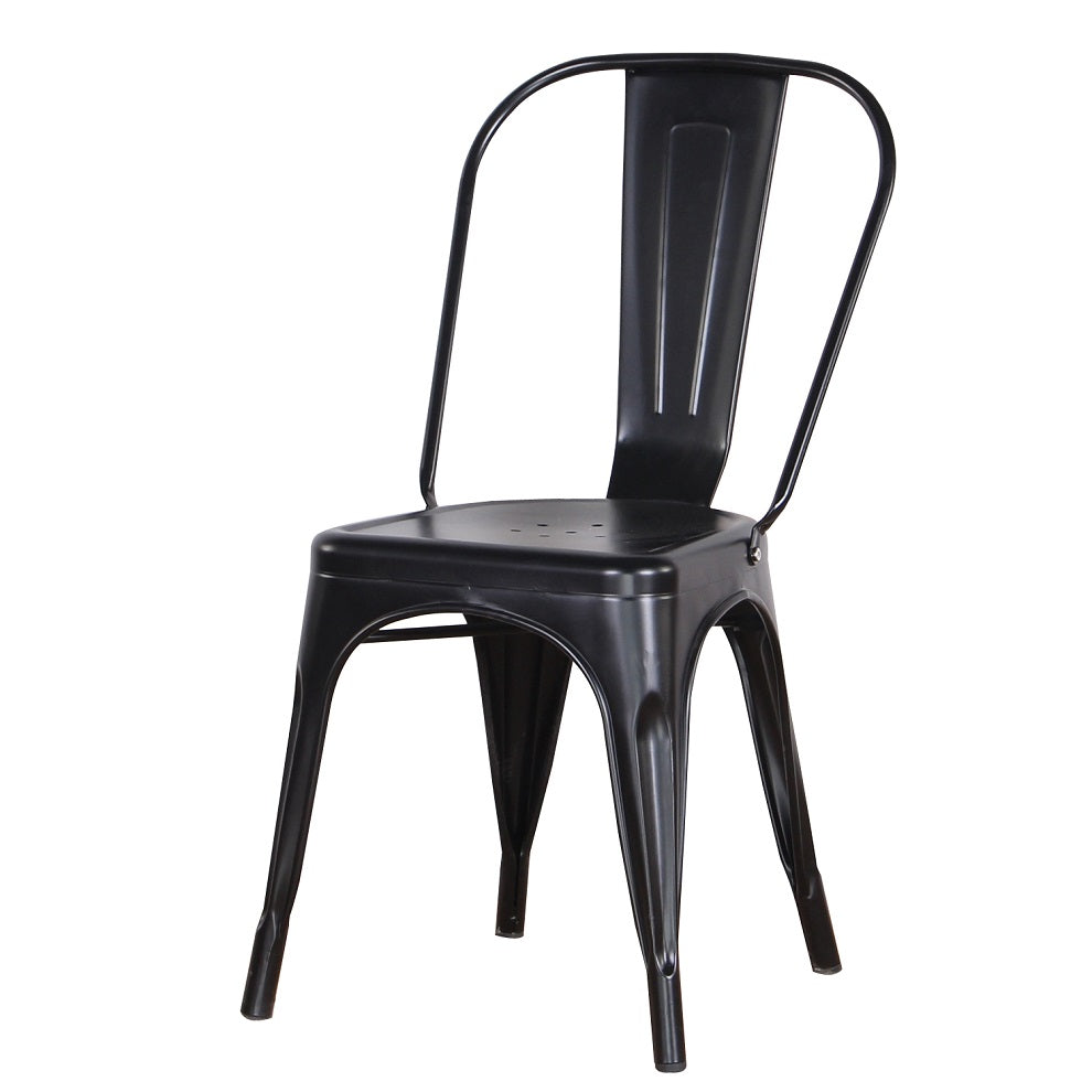 Pack Of Industrial Long Metal Chairs – The Accessory Circle by X Terrace