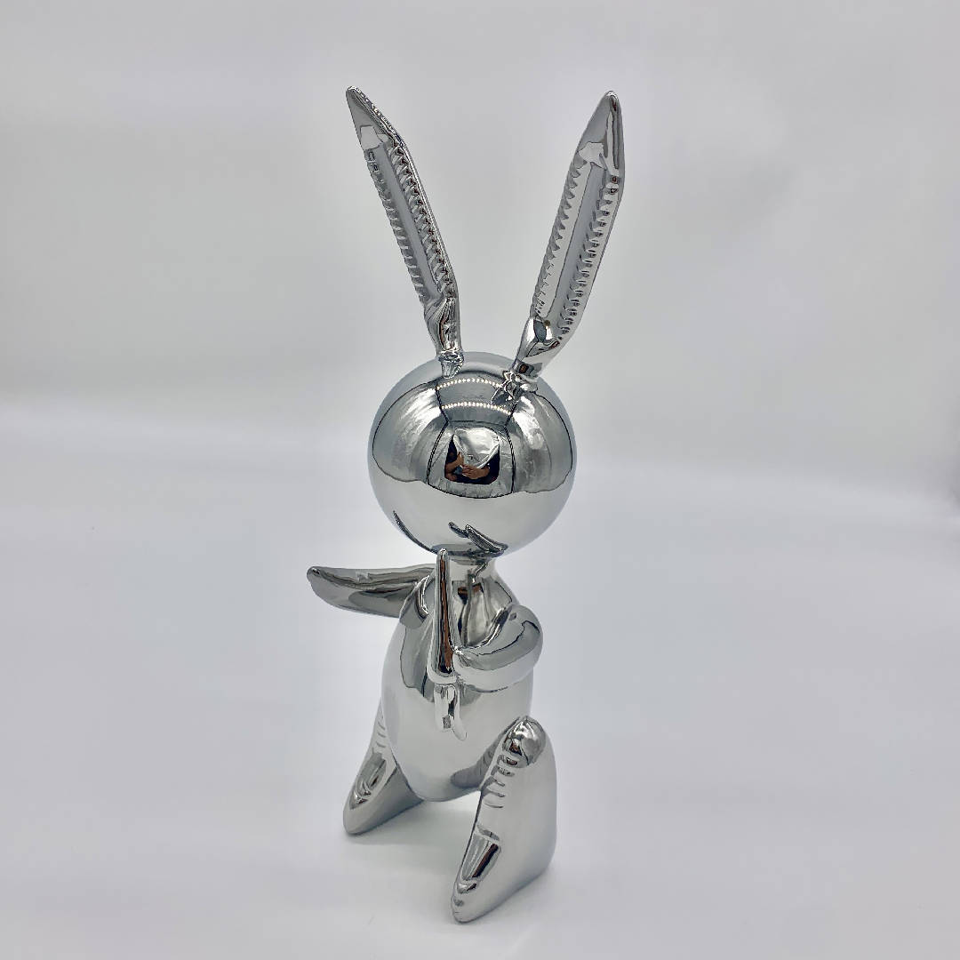 Silver Large Rabbit Sculpture | The Accessory Circle – The Accessory ...